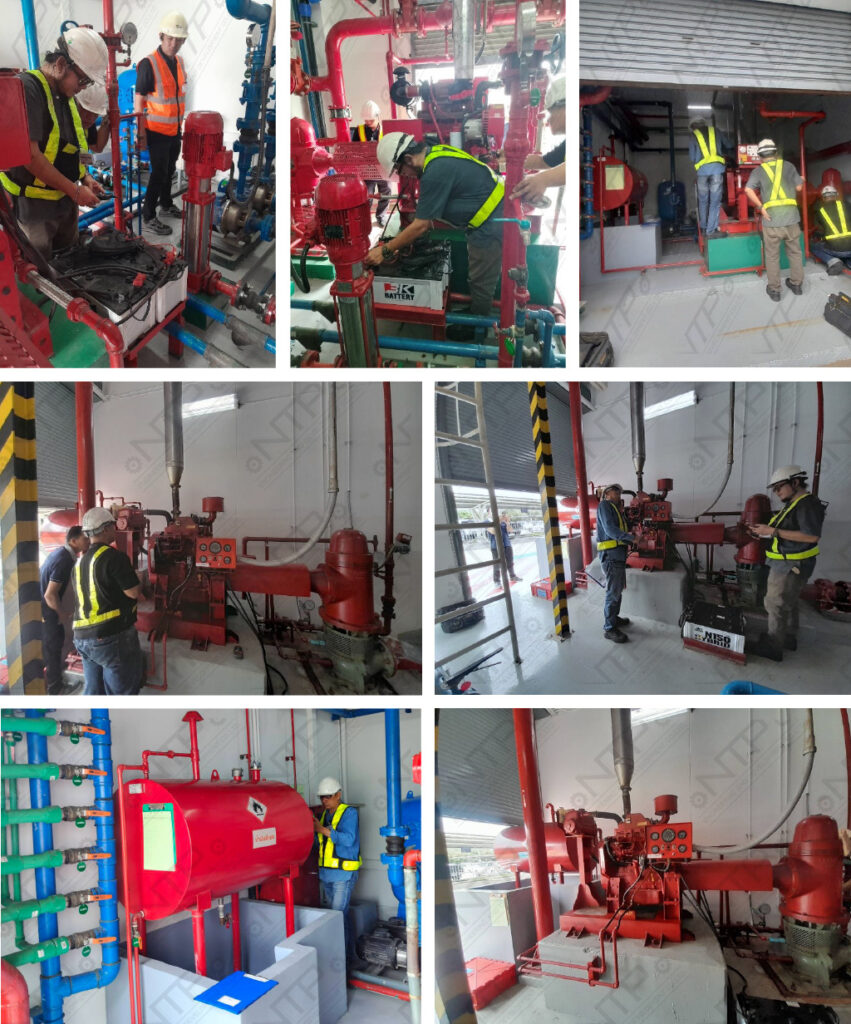 งาน Preventive Maintenance Fire Pump System | บริษัท เอ็นทีพี เอ็นจิ ...